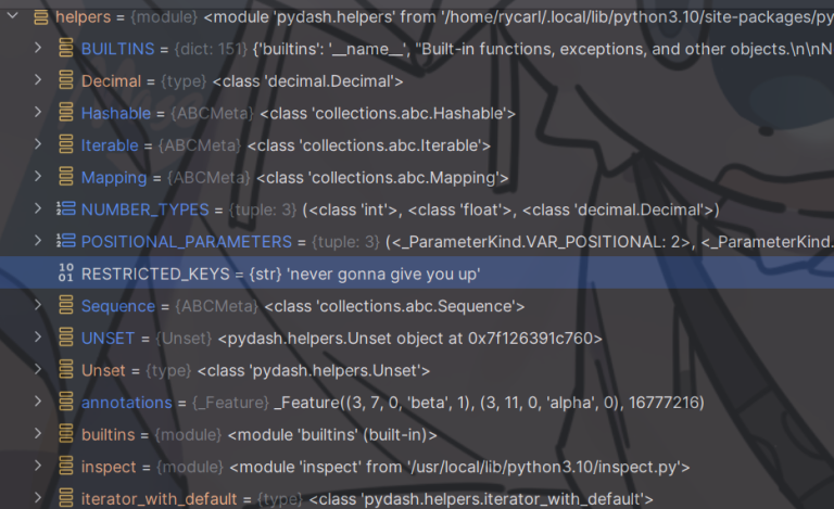 Pydash中的原型链污染 - Rycarls little blog